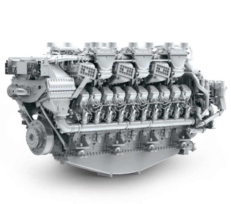 Superyacht engine 20V 1163 M84 by MTU