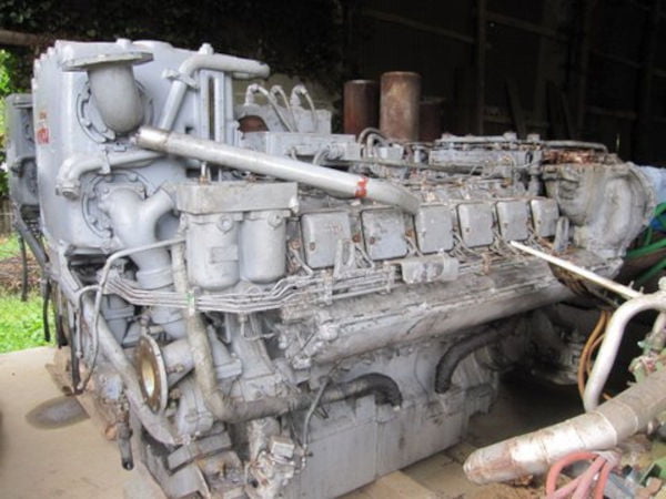 Superyacht engine 12V 396 TC62 by MTU
