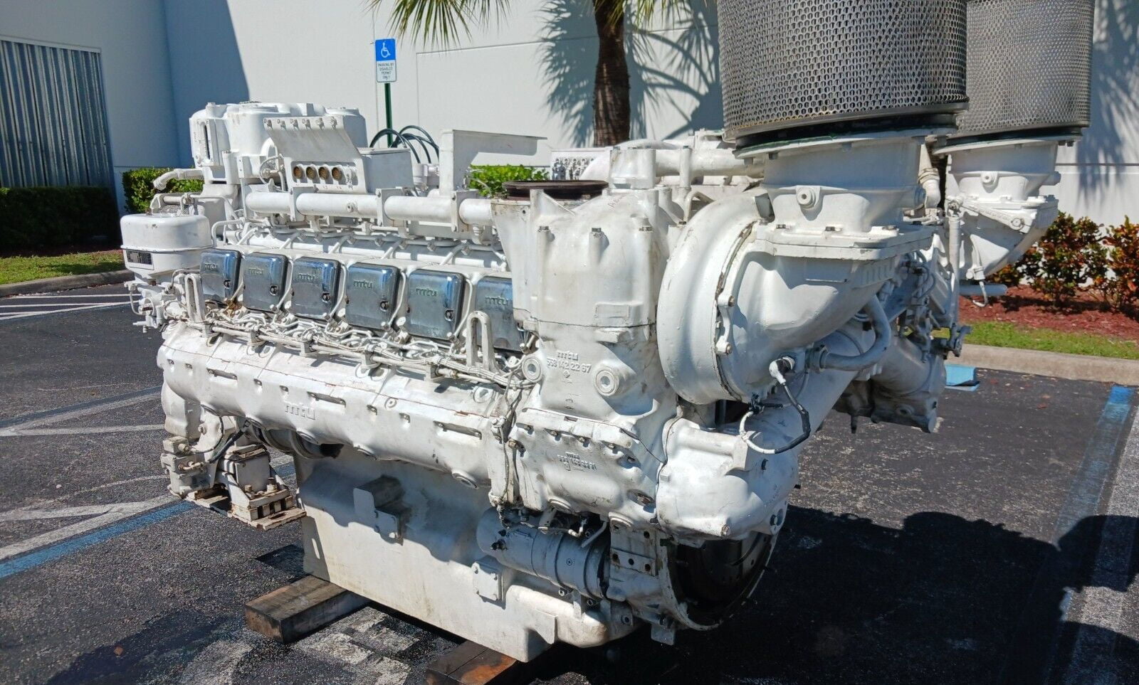 Superyacht engine 12V 396 TE84 by MTU