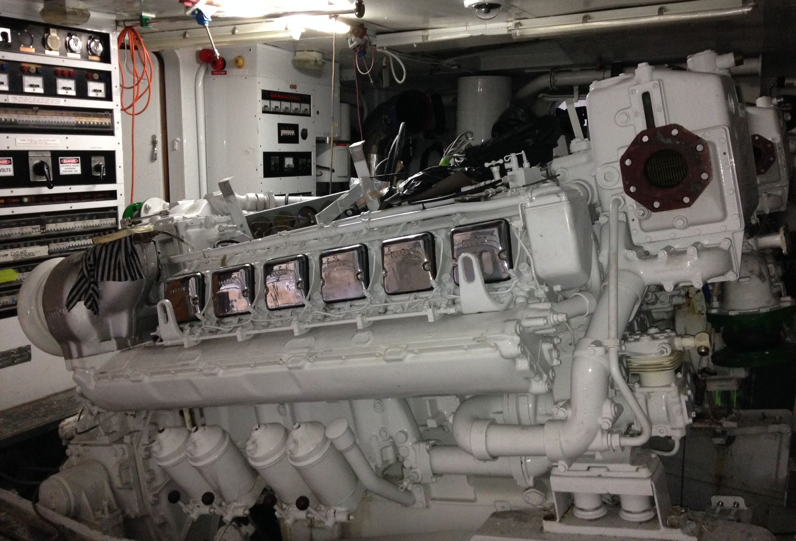 Superyacht engine 12V 396 by MTU