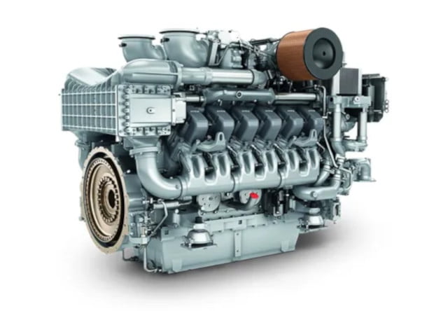 Superyacht engine 12V 4000 M53 by MTU