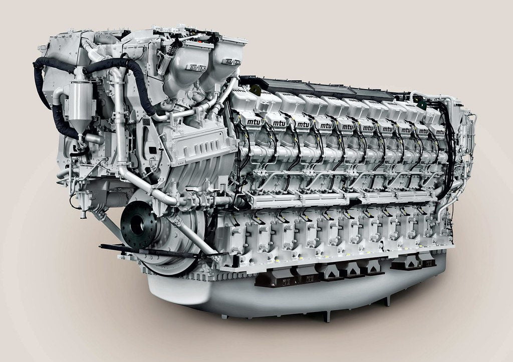 Superyacht engine 20V 8000 M90 by MTU