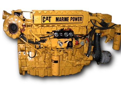 Superyacht engine 3196 by Caterpillar